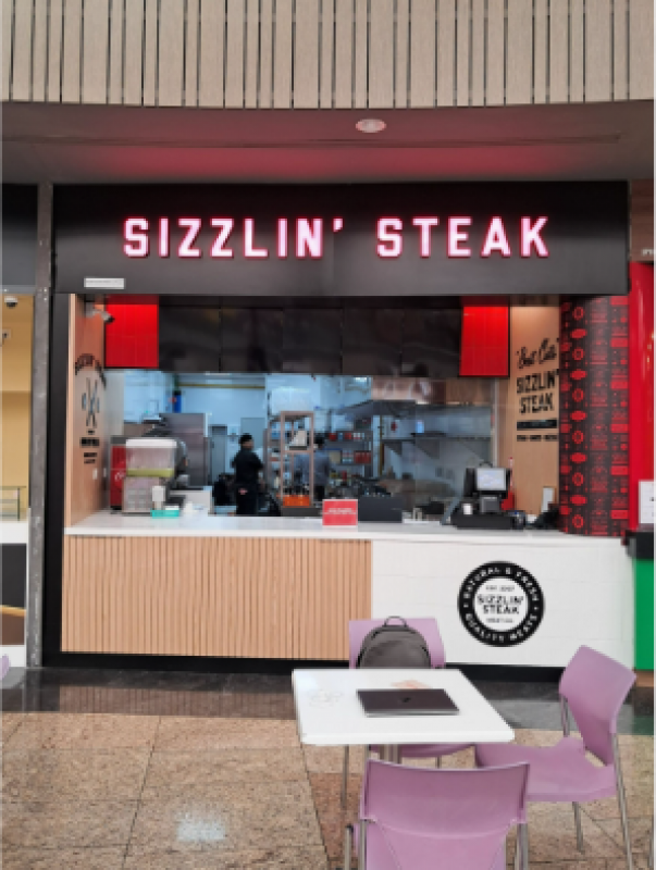 Sizzlin' Steak | Sahara Centre
